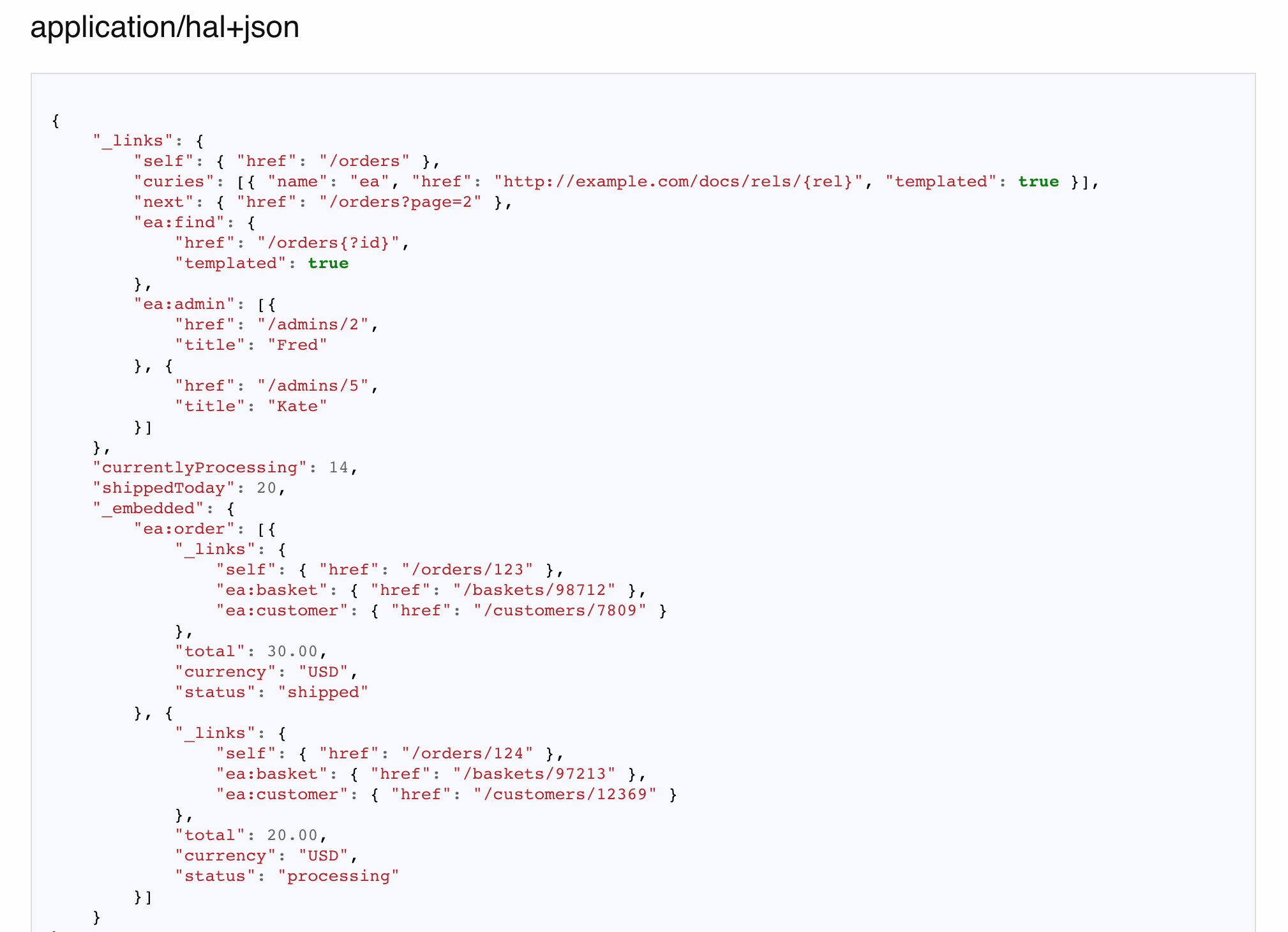 Clean up display of JSON+HAL in views preview [#2499717] | Drupal.org